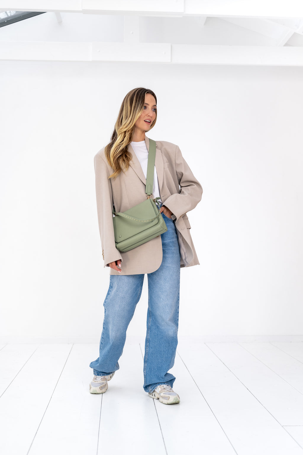 Twin Bag - Pastel Green – DENISE ROOBOL