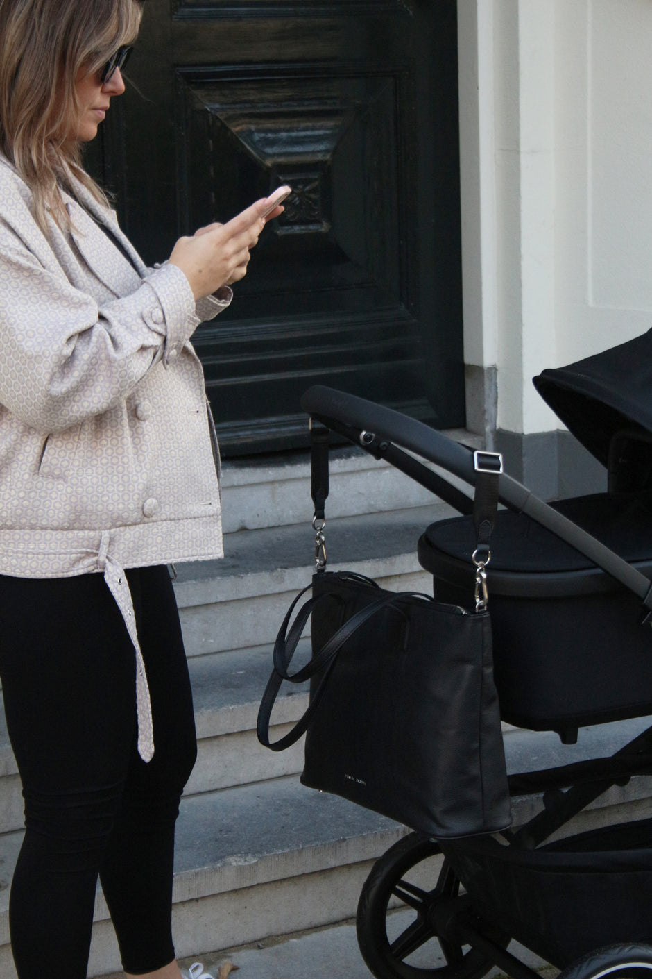 DR Diaper Bag - Black – DENISE ROOBOL