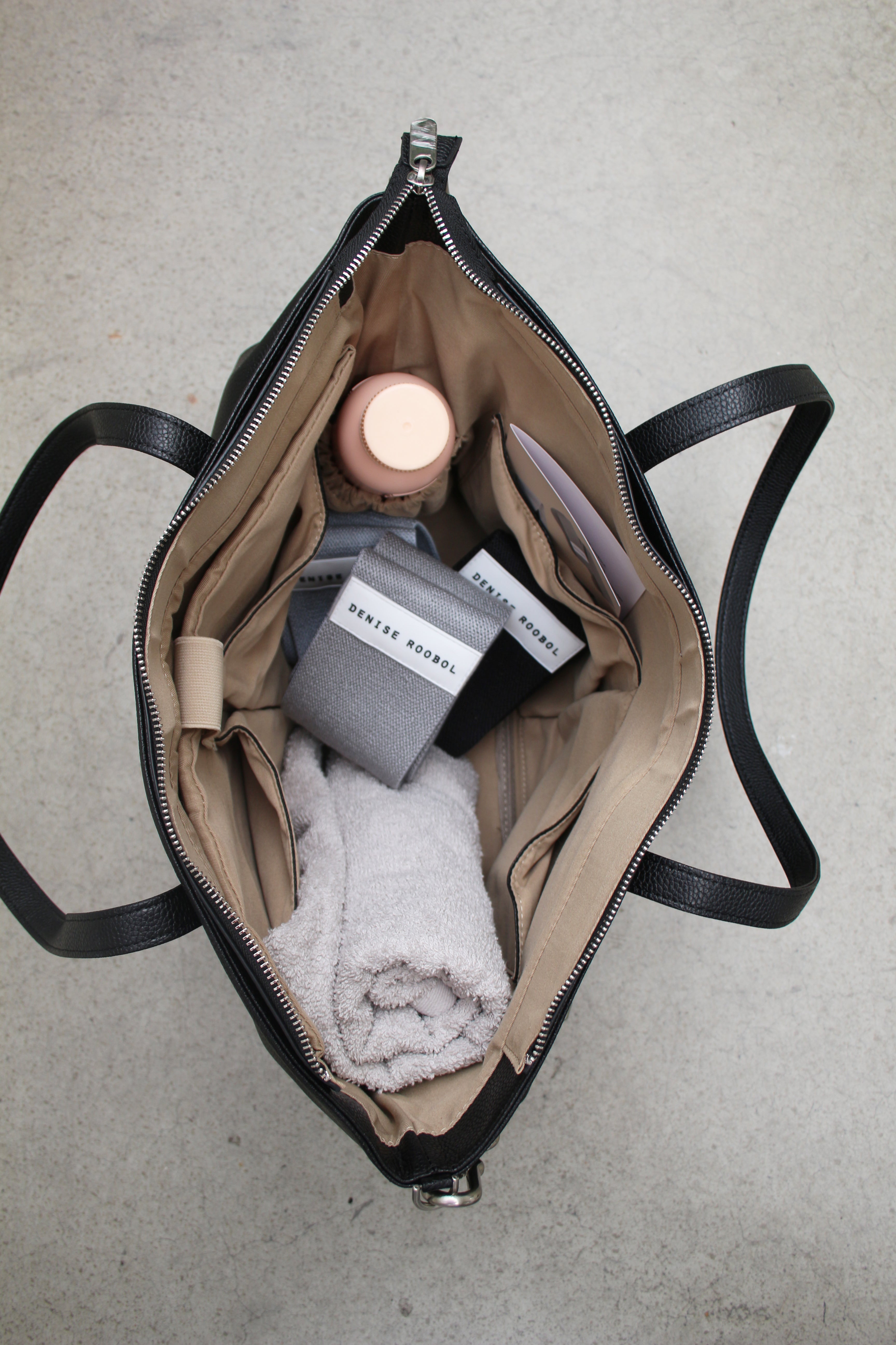 DR Diaper Bag - Black – DENISE ROOBOL