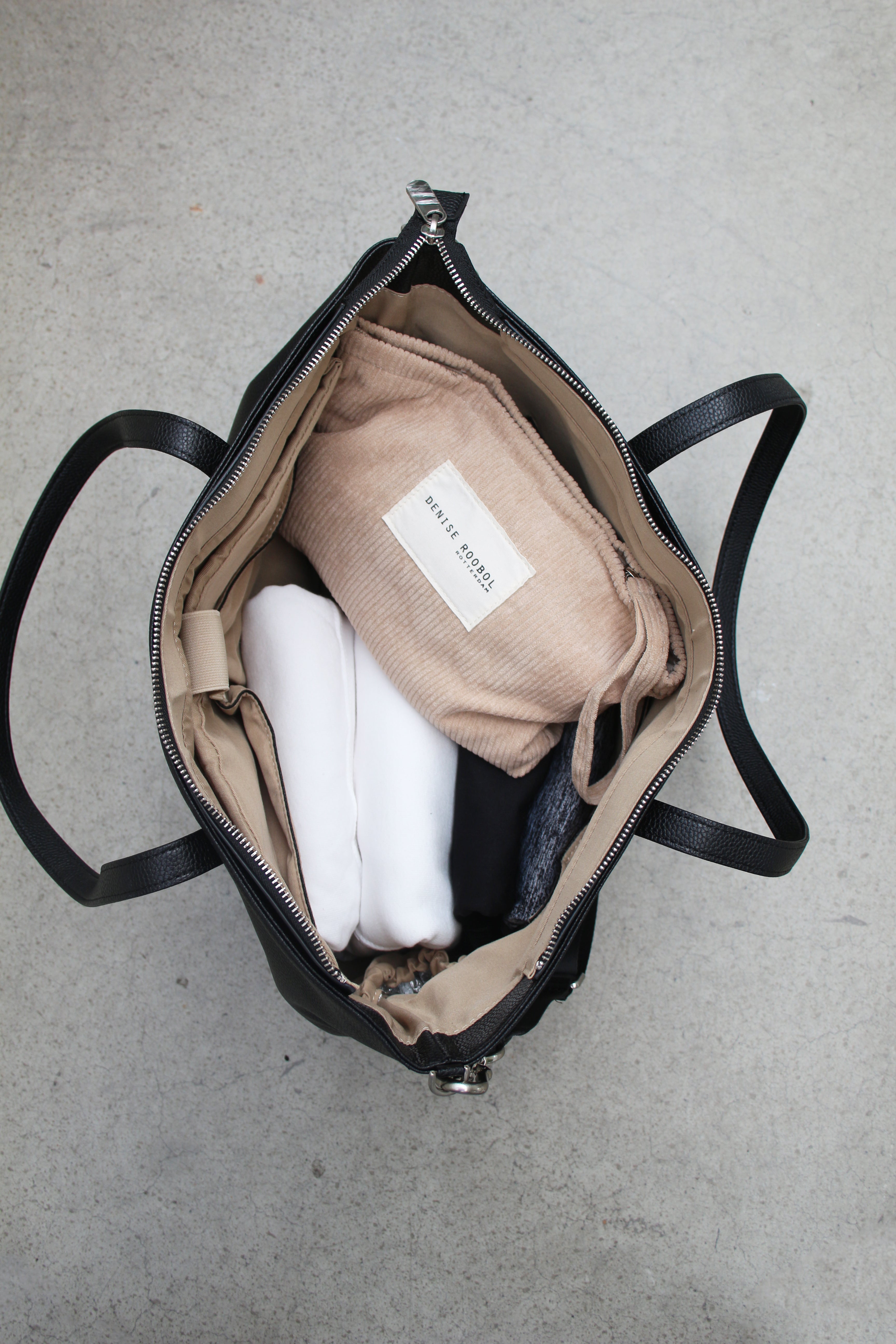 DR Diaper Bag - Black – DENISE ROOBOL
